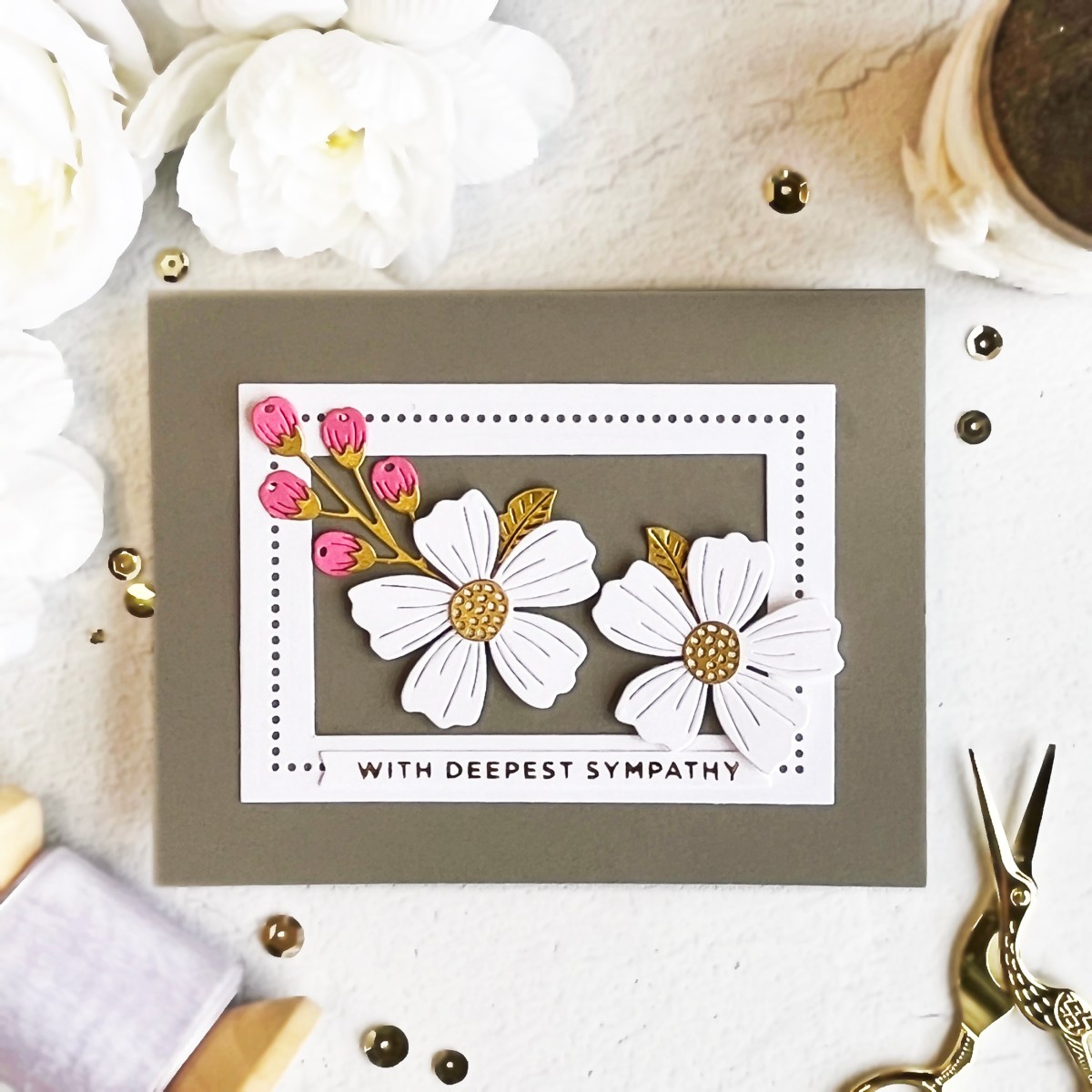 Spellbinders Cards | Be Bold Blooms Floral Die Kit 3 Ways