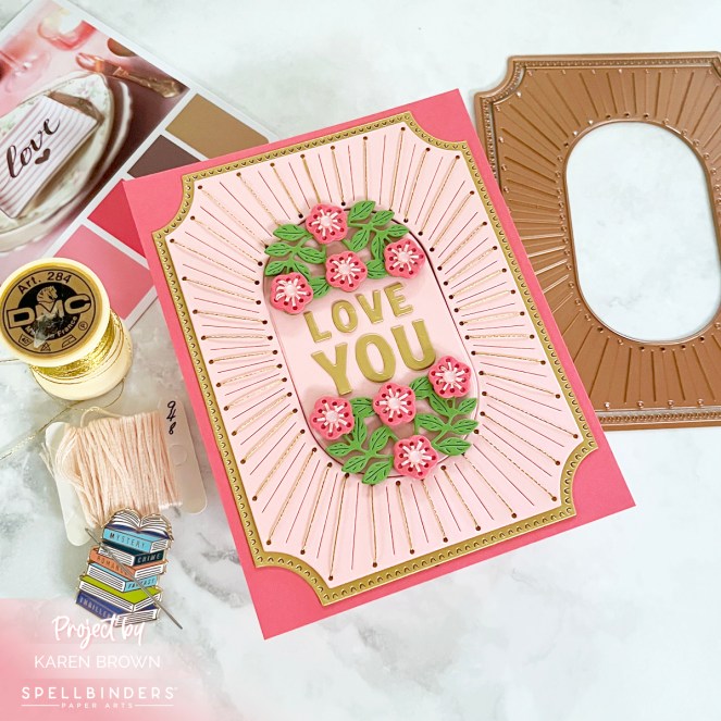 Handstitched Love | Spellbinders December 2024 Stitching Club of the Month
