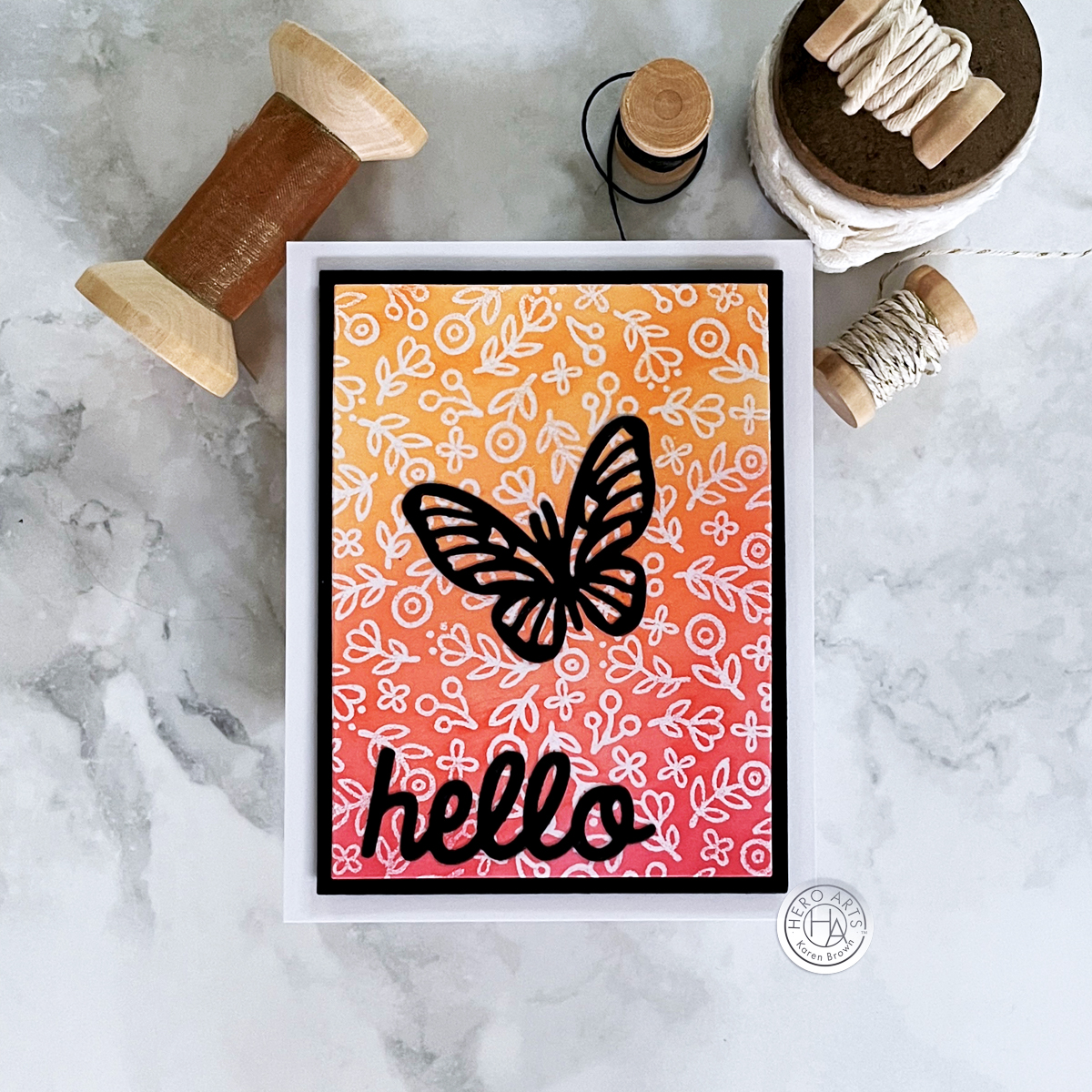 Spring Whimsy with Hero Arts: Bold Colors, Butterflies & Birthday Cheer