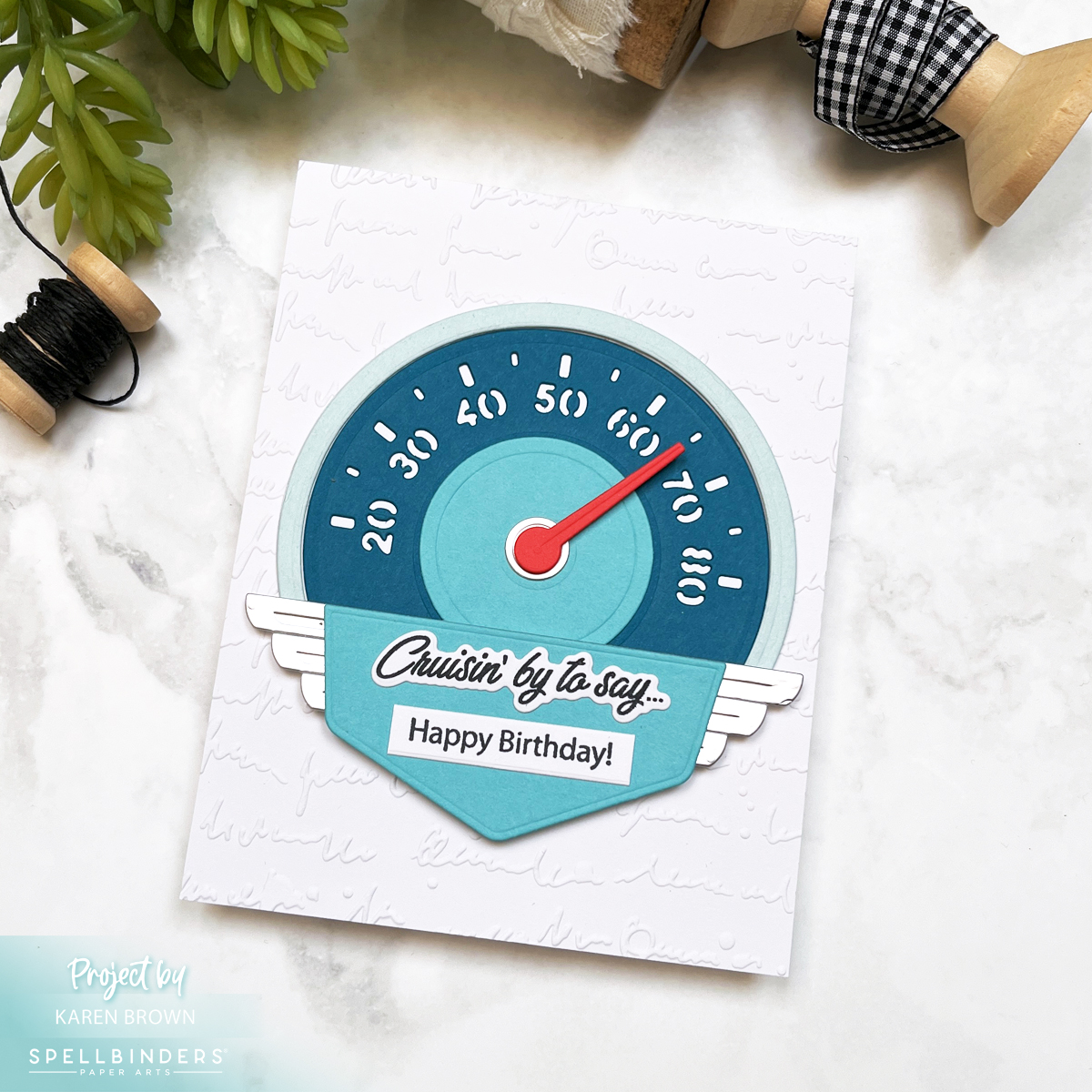 Spellbinders | Classic Cool: Masculine Birthday Card with a Retro ...