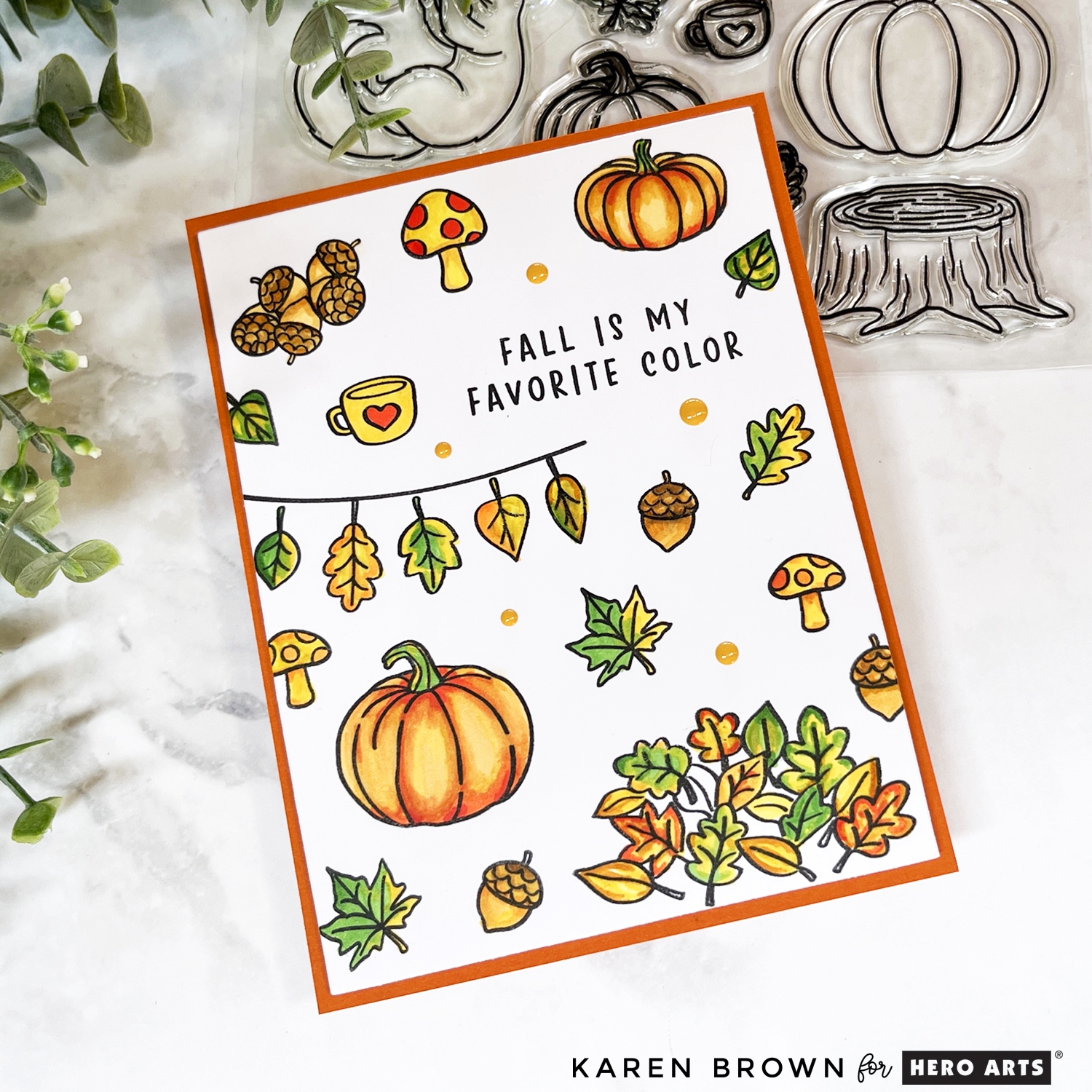 Hero Arts September 2025 Club Kit Release: Fall into Fall