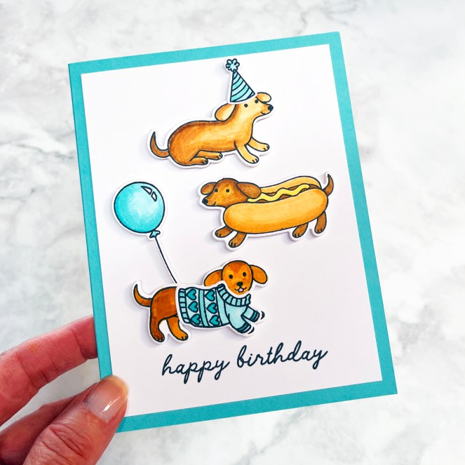 Cute Dog-Themed Birthday Card Ideas